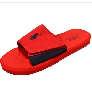 Polo Ralph Lauren | Shoes | Polo Ralph Lauren Adjustable Pool Slide ...